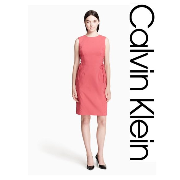 Calvin Klein | Dresses | Sleeveless Pink Calvin Klein Unlined Dress 53 ...